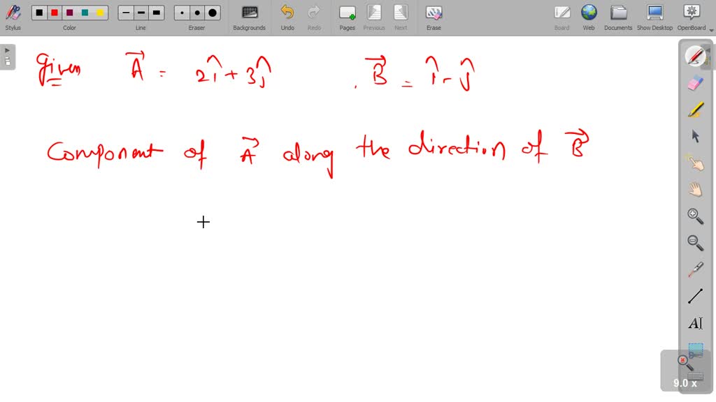 SOLVED:The length of a vector v⃗ ∈ℝ^n is the square root of the sum of ...