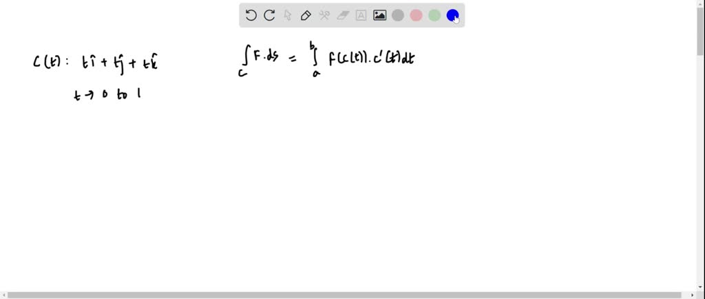 SOLVED: The straight line joining (0,0,0) to (1,1,1) | Numerade