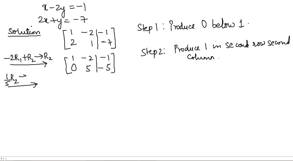 SOLVED:Solve the system by using the Gauss-Jordan method. For systems that do not have one ...