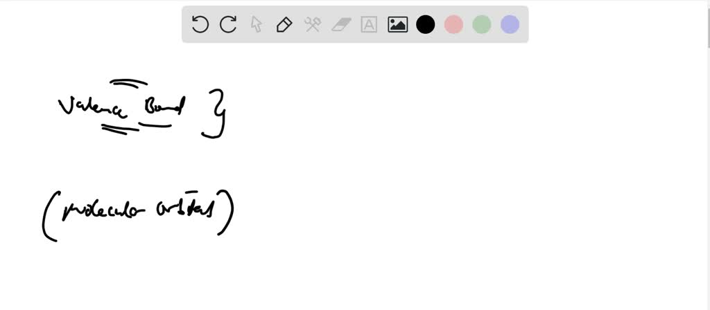 ⏩SOLVED:Describe the main differences between the valence bond… | Numerade
