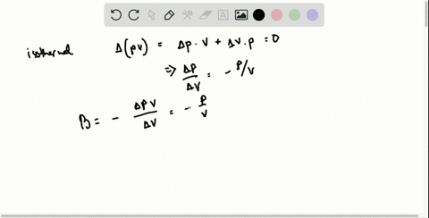 SOLVED:Bulk Modulus of an Ideal Gas. The equation of state (the ...