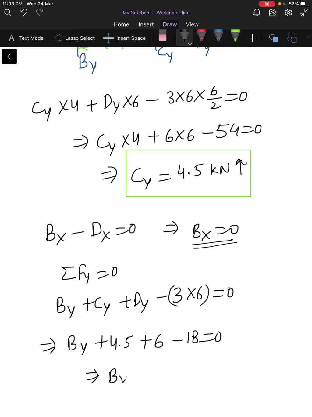 Solved Determine The Reactions At The Supports A C And E Of The