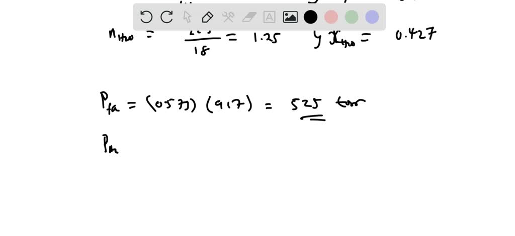 SOLVED:A binary solution at 107^∘ C contains 50 mol % water (W) and 50 ...