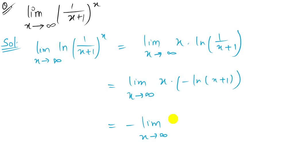 SOLVED:Calculate each of the limits. Some of these limits are made ...