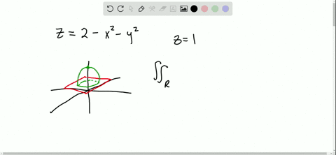 SOLVED:The solid bounded by the paraboloid z=2-x^2-y^2 and the plane z=1.