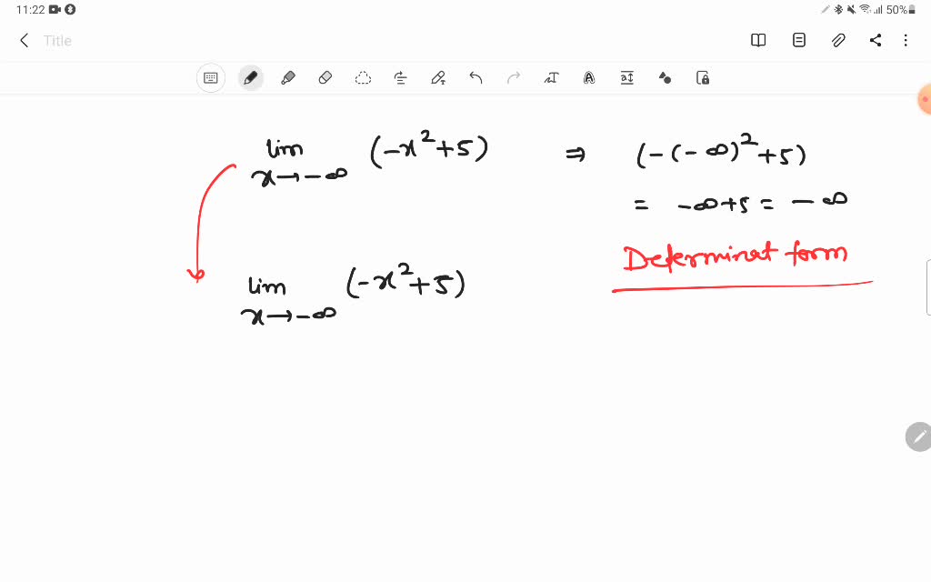 SOLVED:Determine if the given limit leads to a determinate or ... SOLVED:Determine if the given limit leads to a determinate or ...