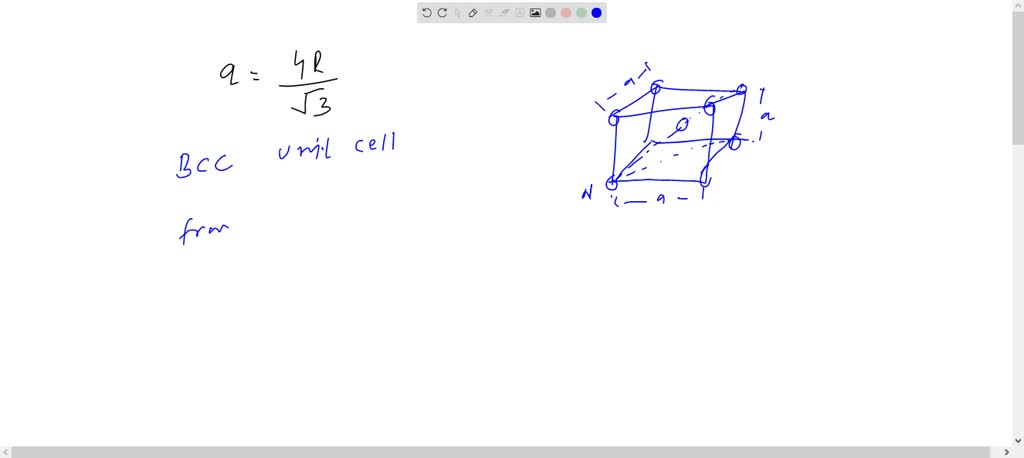 SOLVED: Show for the body-centered cubic crystal structure that the ... SOLVED: Show for the body-centered cubic crystal structure that the ...