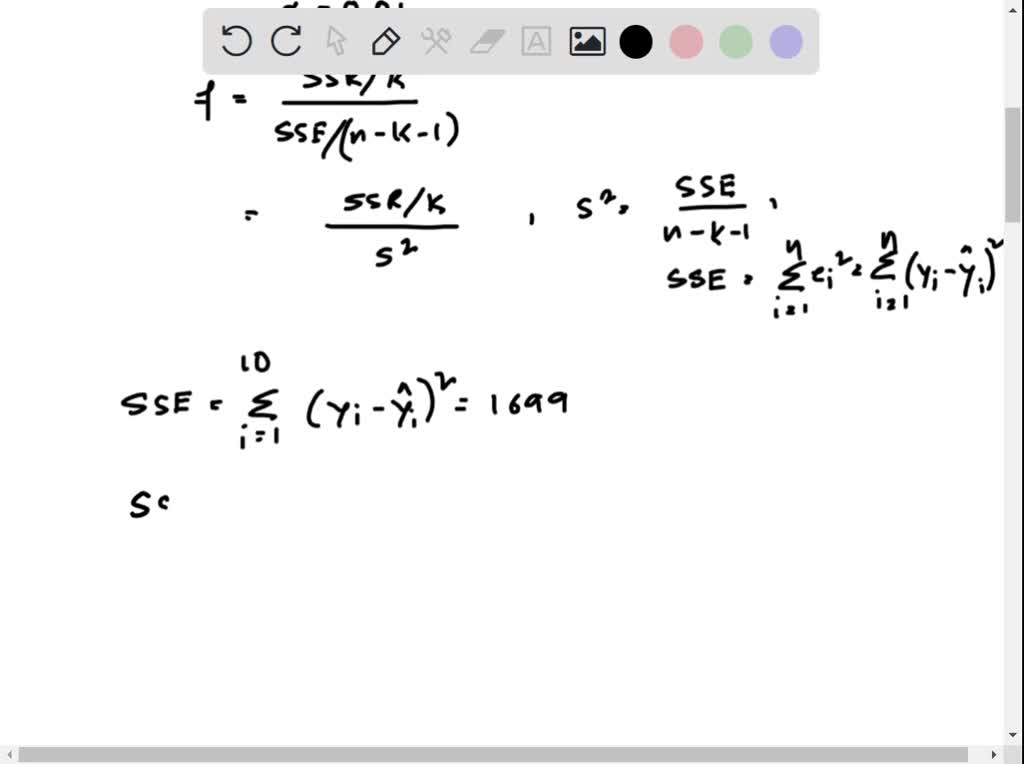Solvedestimate The Model Using Regression Analysis Conduct A Test To 3426