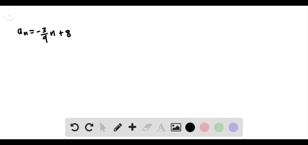 SOLVED:In Exercises 75 - 78, match the arithmetic sequence with its graph. [The graphs are ...