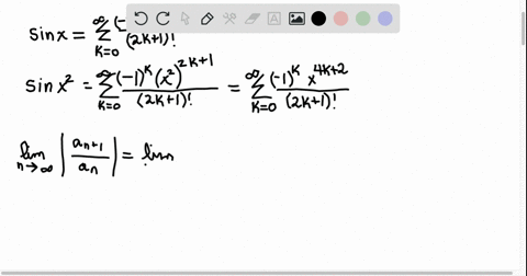 SOLVED:Use a known Taylor series to find the Taylor series about c=0 ...