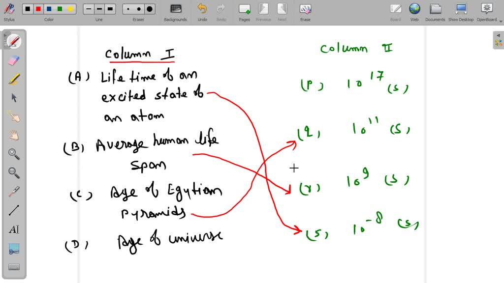 SOLVED:Match the Column I with Column II. \begin{tabular}{|l|l|l|} \hline \multicolumn{1}{|c ...
