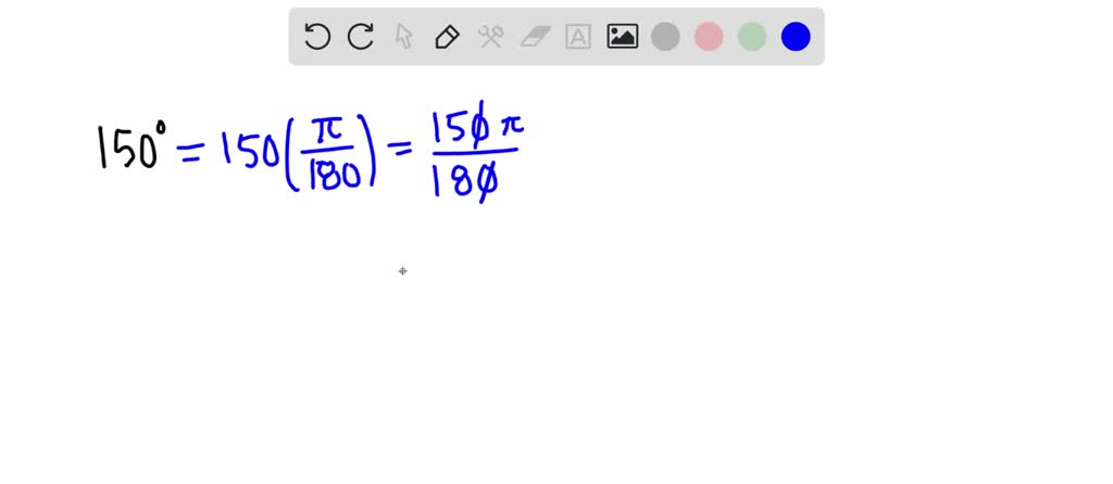⏩SOLVED:Convert each degree measure to radians. Leave answers as ...