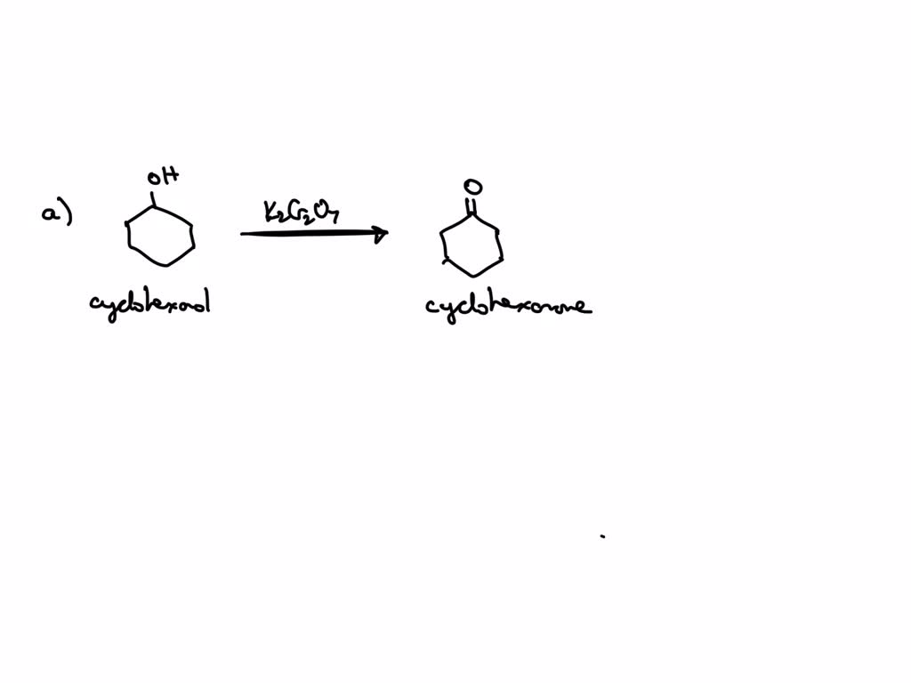 ⏩SOLVED:Draw the structures of the reactants and products for each… | Numerade