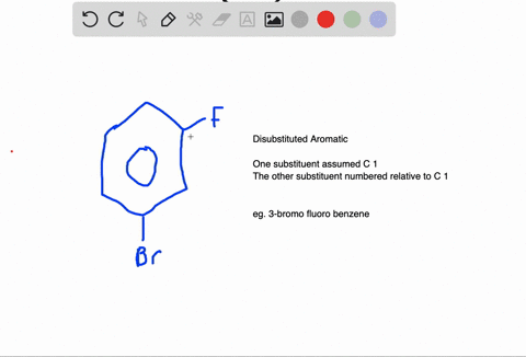 SOLVED:If a benzene ring contains several substituents, how are the ...