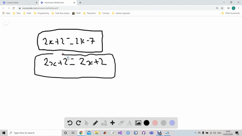 ⏩SOLVED:Writing A student solved an equation and found that the… | Numerade
