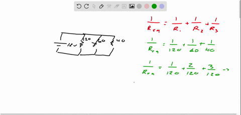 SOLVED:A circuit contains a 1200-Ω, a 2200-Ω, and a 3300-Ωresistor ...