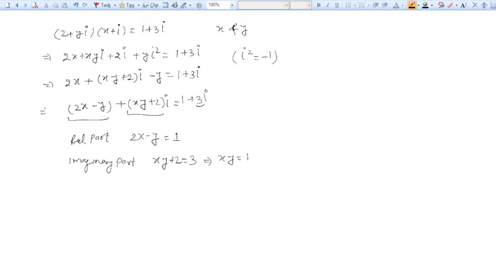 SOLVED:Let 𝐮=( x+3 y-2 ) and 𝐯=( x-2 y+11 ). Given that 𝐮+𝐯=𝐎 determine the values of the real ...