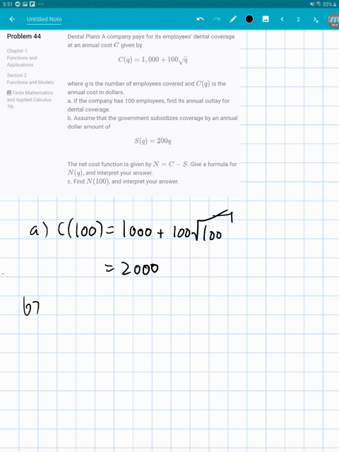 SOLVED:A dental benefit has a deductible of 100 applied to the annual ...