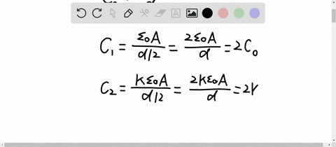 SOLVED: A vacuum-insulated parallel-plate capacitor with plate ...