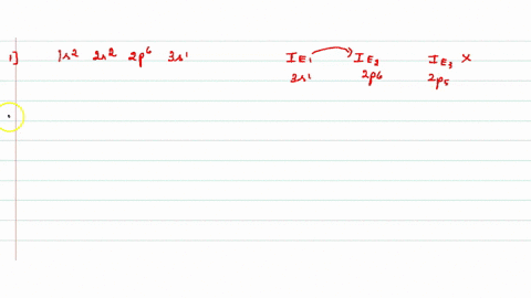 SOLVED:A sudden jump between the values of second and third ionisation energies of an element ...