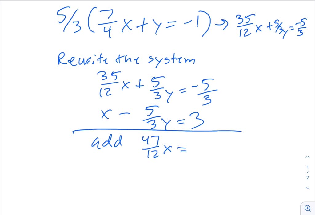 SOLVED:Identify as a linear equation or a system of linear equations ...