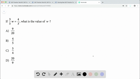 Sat practice test # 3 | Numerade