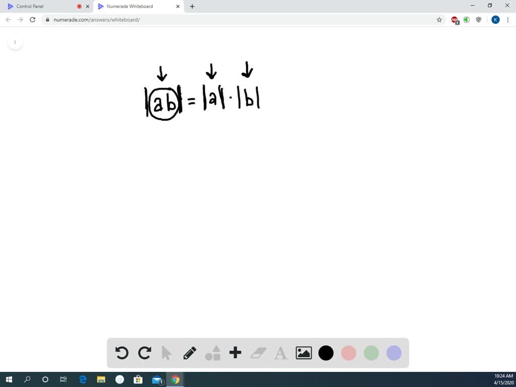 SOLVED:Determine whether each statement is always, sometimes, or never true for real numbers a ...