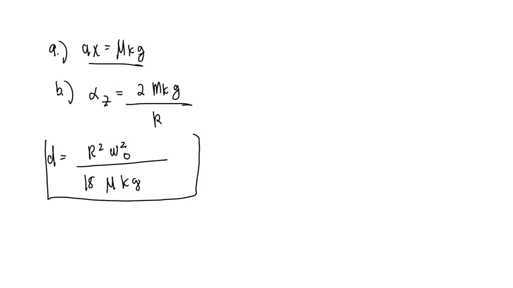 SOLVED: (Problem with rolling friction boundary) Consider the block ...