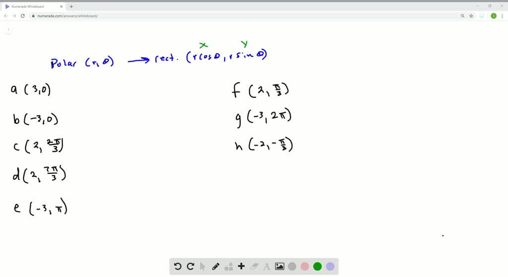 SOLVED Which Polar Coordinate Pair Labels The Same Point As The One 