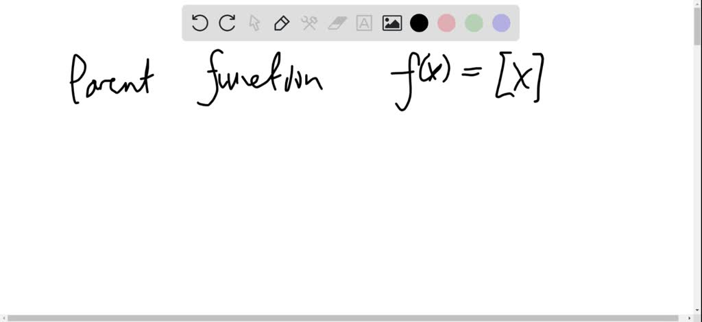 ⏩SOLVED:In Exercises 15-20, identify the parent function and the ... ⏩SOLVED:In Exercises 15-20, identify the parent function and the ...