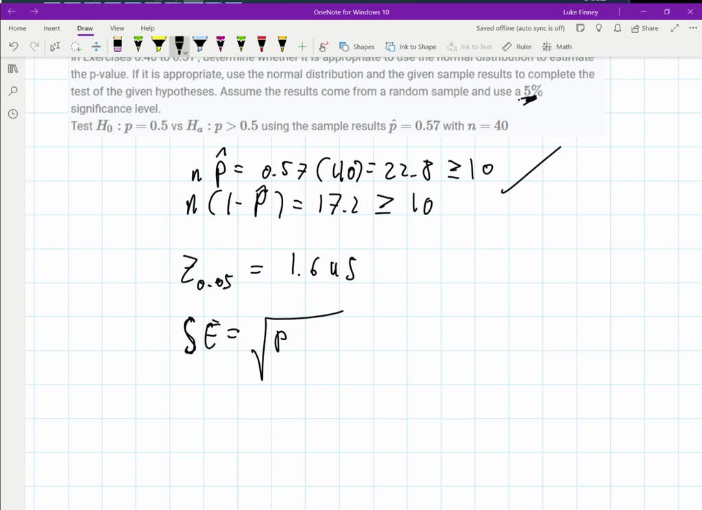 SOLVED:Find the P-value. Refer to Exercises 15.8 to 15.11. Find the P-value using the Normal ...