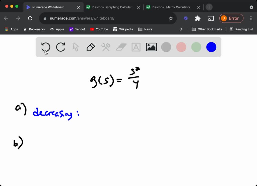 SOLVED:Describing Function Behavior. (a) use a graphing utility to ... SOLVED:Describing Function Behavior. (a) use a graphing utility to ...