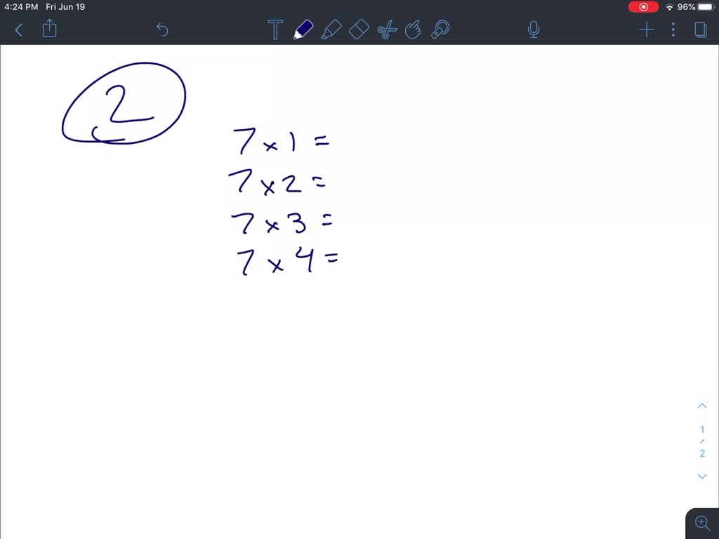 SOLVED What Is Not A Multiple Of 2 And What Is Not A Multiple Of 7