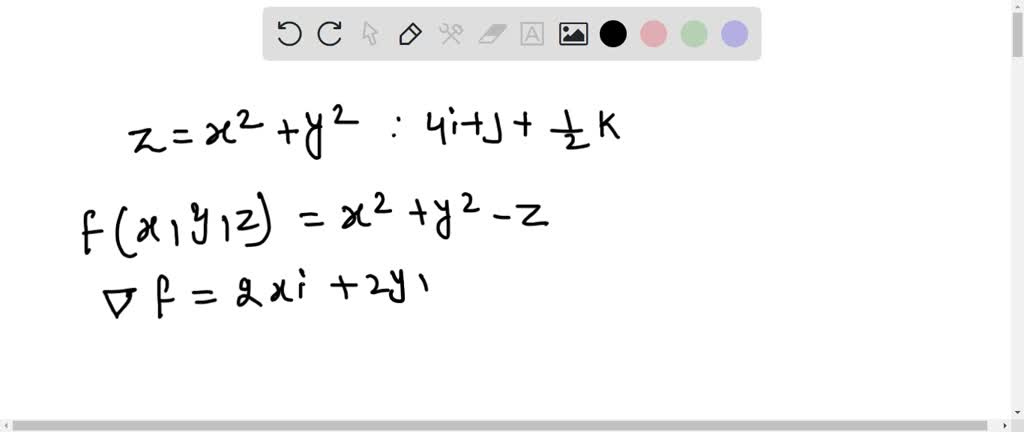 SOLVED:Parallel surfaces. The locus of the points y which are on the ...