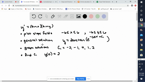 SOLVED:A physical phenomenon is governed by the differential equation ...