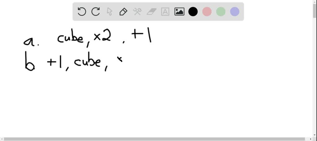 SOLVED:Each of the following rules defines a function with domain equal ...