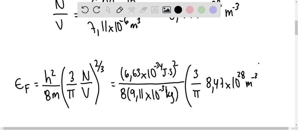 Each atom in a chunk of copper contributes one conduction electron ...