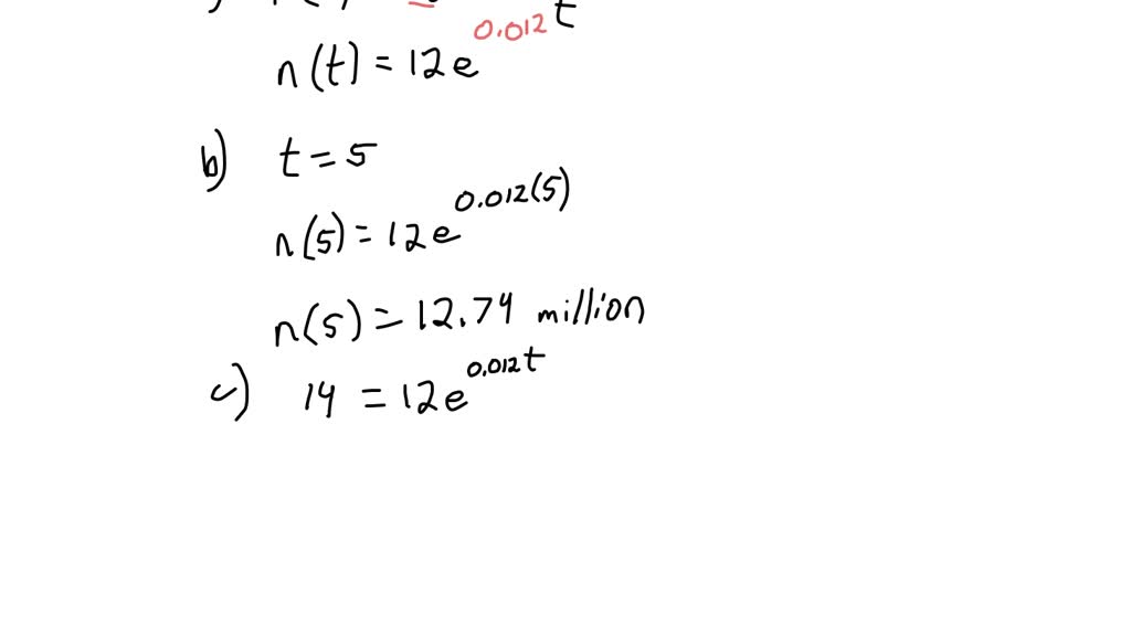 SOLVED:These exercises use the population growth model. The population of a certain species of ...