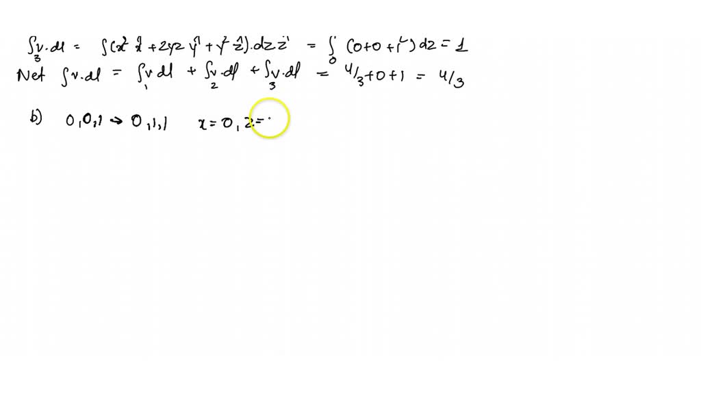 SOLVED Let 2 X Y x 2 z 2 2 Y Z a Calculate C d Where