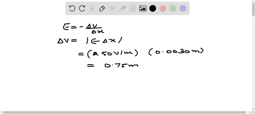 SOLVED:The electric potential difference between two infinite, parallel ...