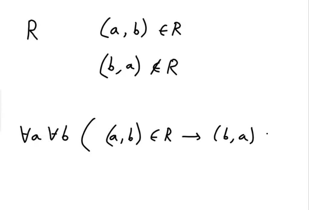 SOLVED:Use quantifiers to express what it means for a relation to be ...