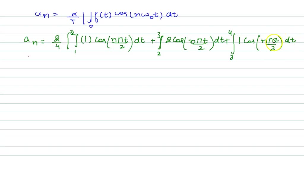 ⏩SOLVED:Find the Fourier series representation of the signal shown… | Numerade