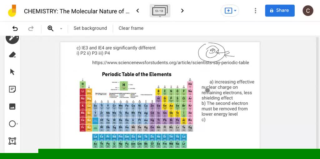 SOLVED:(a) Why do successive IEs of a given element always increase? (b ...