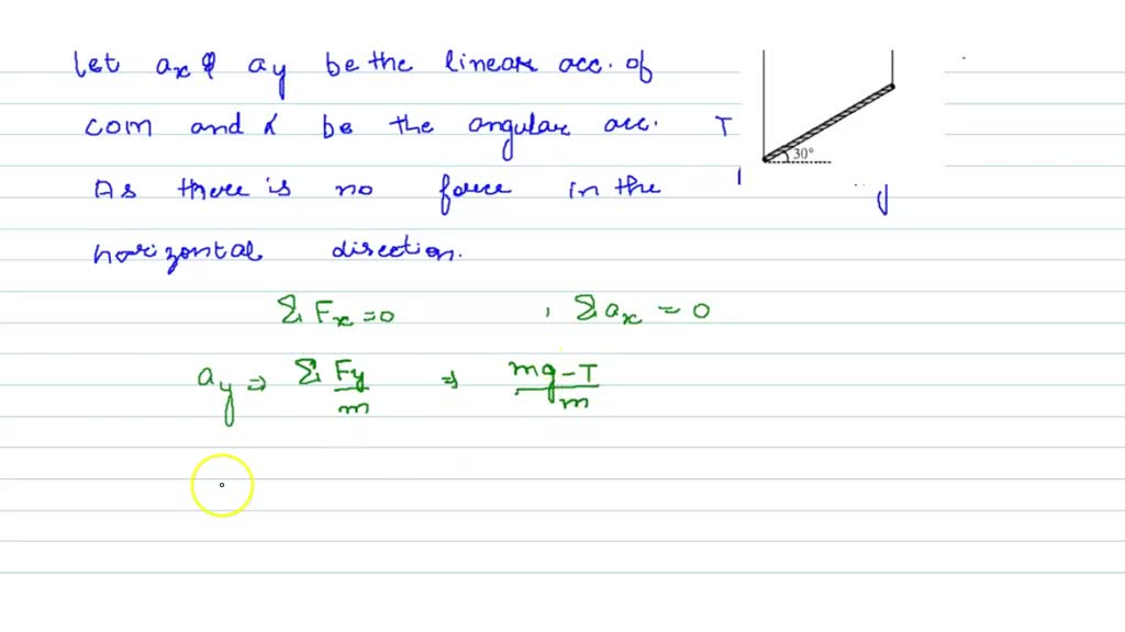 SOLVED:Mass m on a string of length l is released from rest at θ=30^∘, as shown in Figure 5.18 ...
