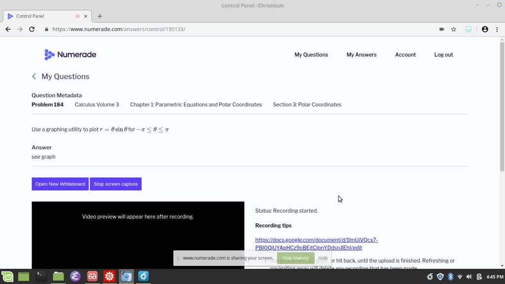 SOLVED:Using a computer, compute and plot the Liapunov exponent as a ...