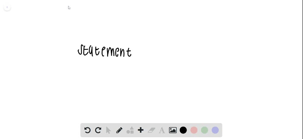 SOLVED:Determine whether or not each sentence is a statement. Is the ... SOLVED:Determine whether or not each sentence is a statement. Is the ...