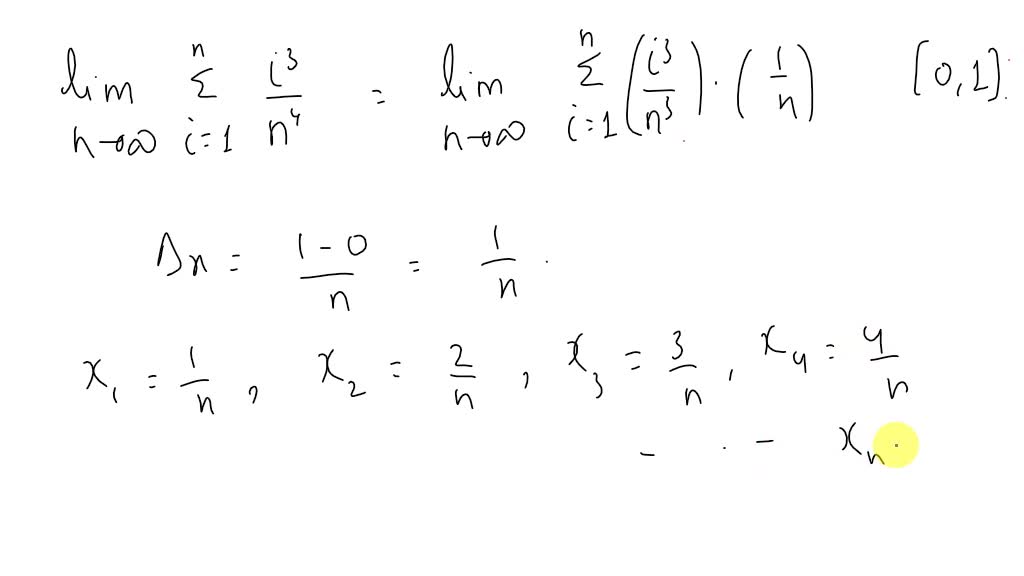 SOLVED:83-84 Evaluate the limit by first recognizing the sum as a ...