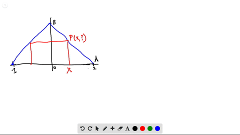 SOLVED: The accompanying figure shows a rectangle inscribed in an ...