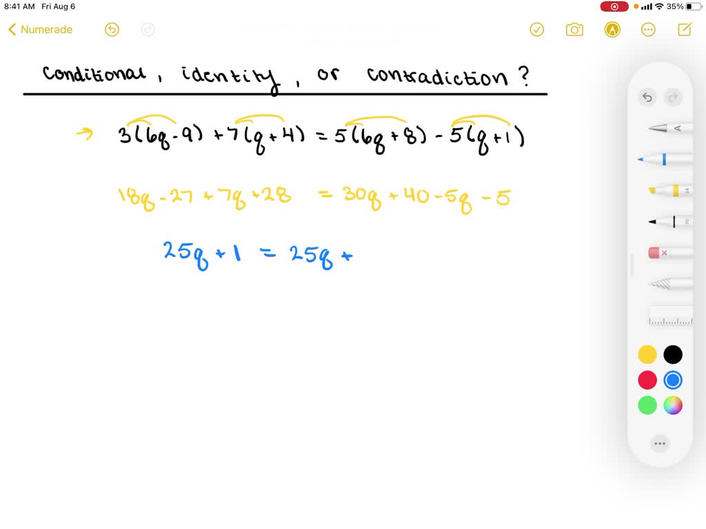 SOLVED In The Following Exercises Classify Each Equation As A SOLVED In The Following Exercises Classify Each Equation As A