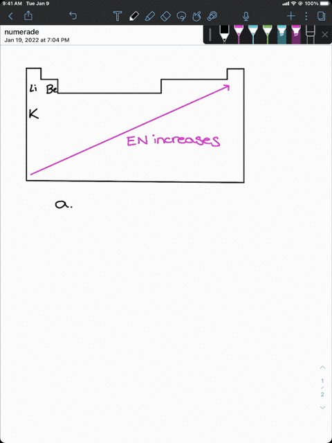 SOLVED:Using only the periodic table, arrange these sets of atoms in ...